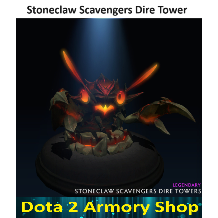 Dota2 Towers🔥Stoneclaw Scavengers Dire Tower🔥 | Shopee Malaysia