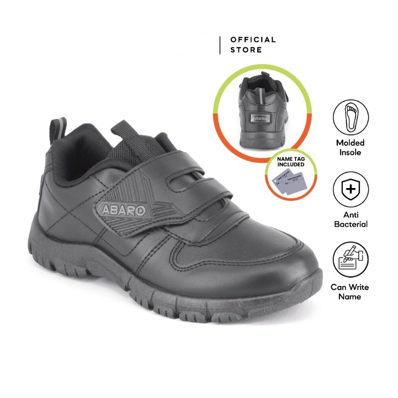 ABARO Water Resistant 2323A 2323 2323N Anti-Bacterial School Shoes ...