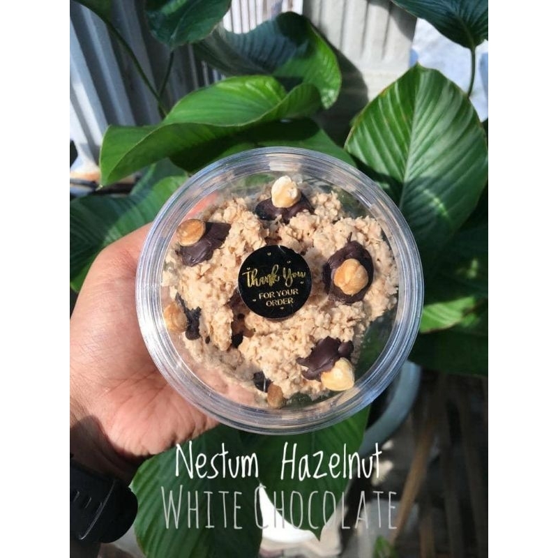 Tik tok Viral cookies Nestum Hazelnut White Chocolate/ Biskut nestum ...