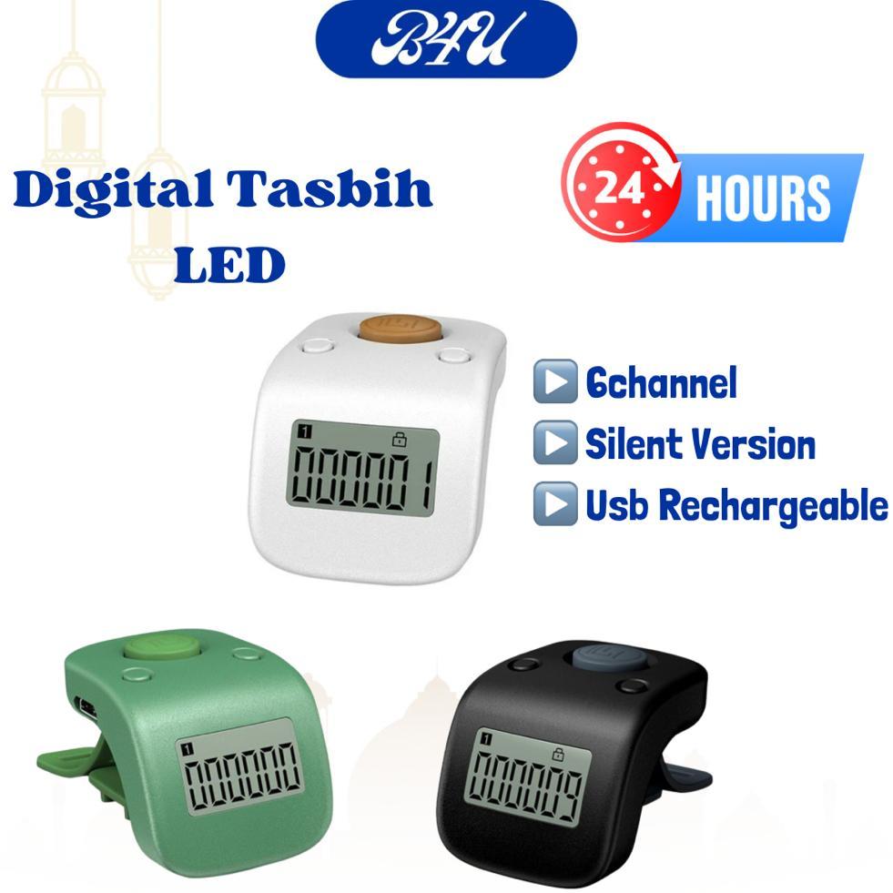 MY Stock！YiXin Mini Manual Counter Usb Rechargeable 6 Digital Counter ...