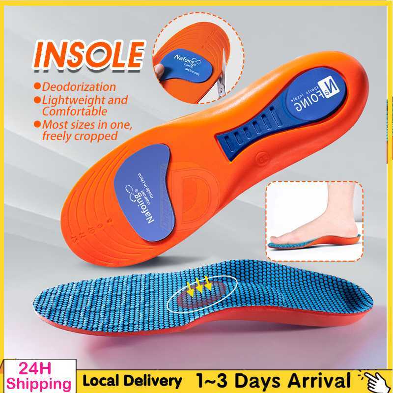 🔥1Pair Running Shape-Correcting Insole Male Arch Support Comfortable No ...