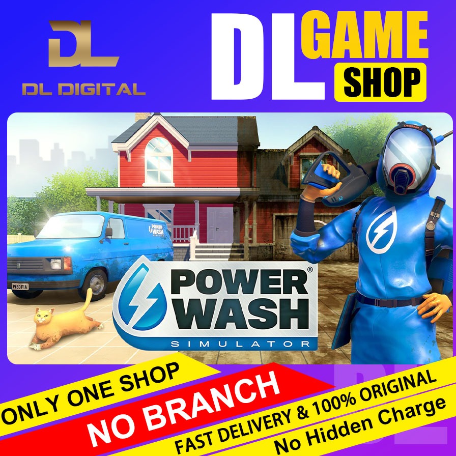 PowerWash Simulator (PC Steam Original Game) | Shopee Malaysia