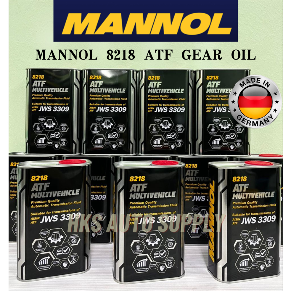 MANNOL 8218 OEM MULTIVEHICLE JWS 3309 ATF Transmission Fluids 1L ...