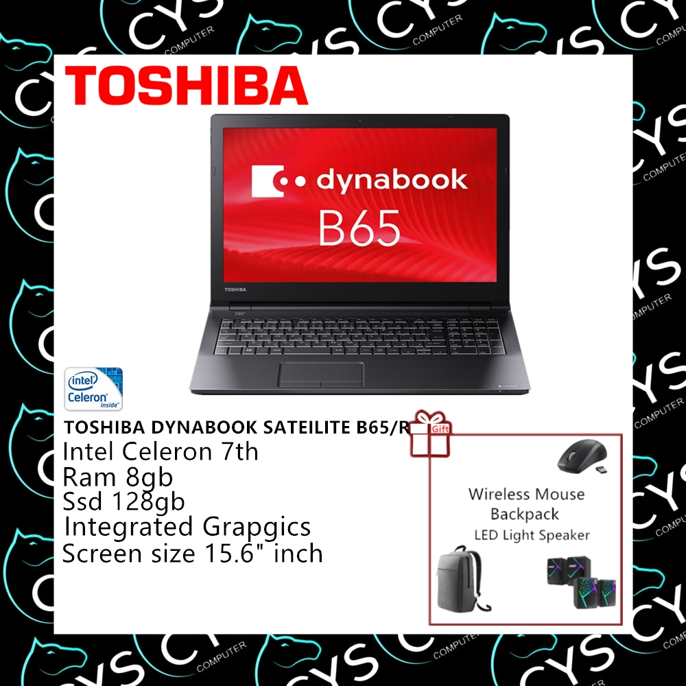 TOSHIBA DYNABOOK SATEILITE B65/R CELERON (7TH GEN / 8GB RAM /128GB) | Shopee Malaysia