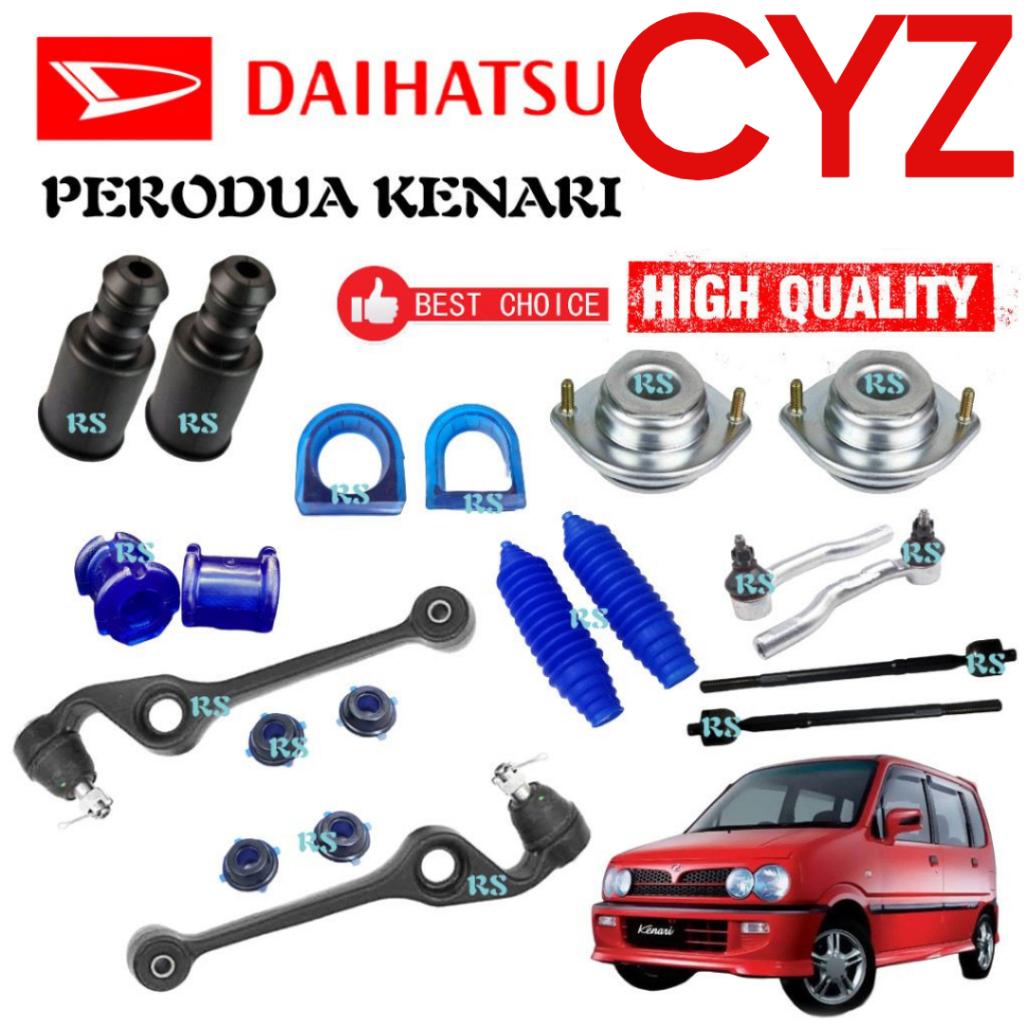 20 Item Combo Set FRONT Suspension Part Perodua Kelisa, Kenari Lower ...