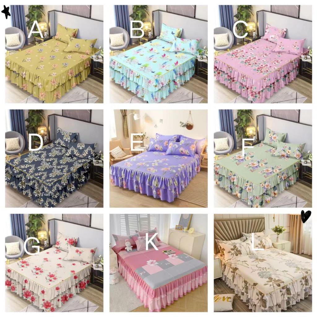 🔥Offer🔥Cadar Viral Ropol Queen 3in100% Cotton | Shopee Malaysia