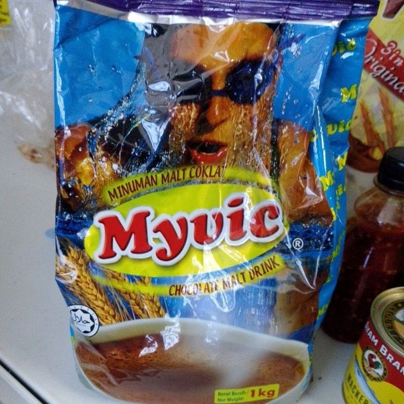 minuman malt coklat MYVIC 1kg | Shopee Malaysia