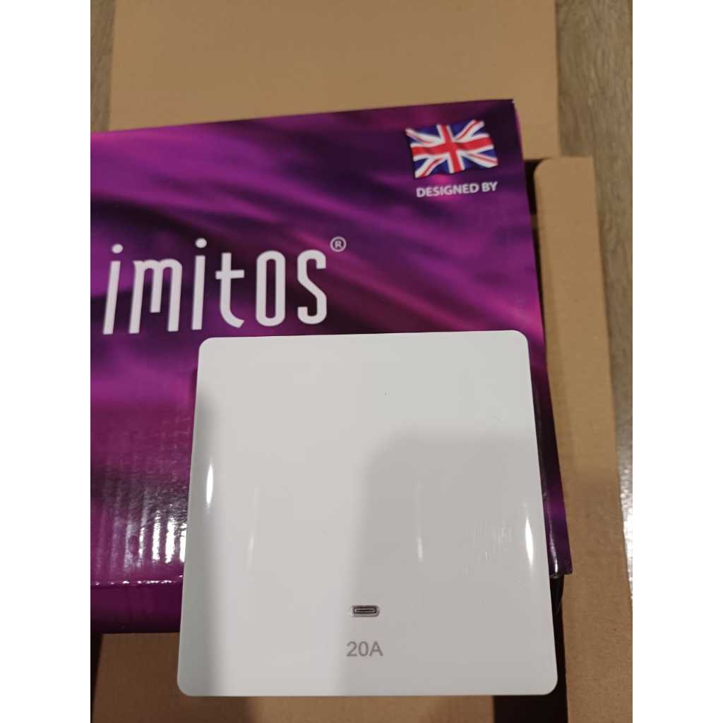 imitos BR Series 20A 250V1 Gang Water Heater/ Air Cond Switch Sirim ...