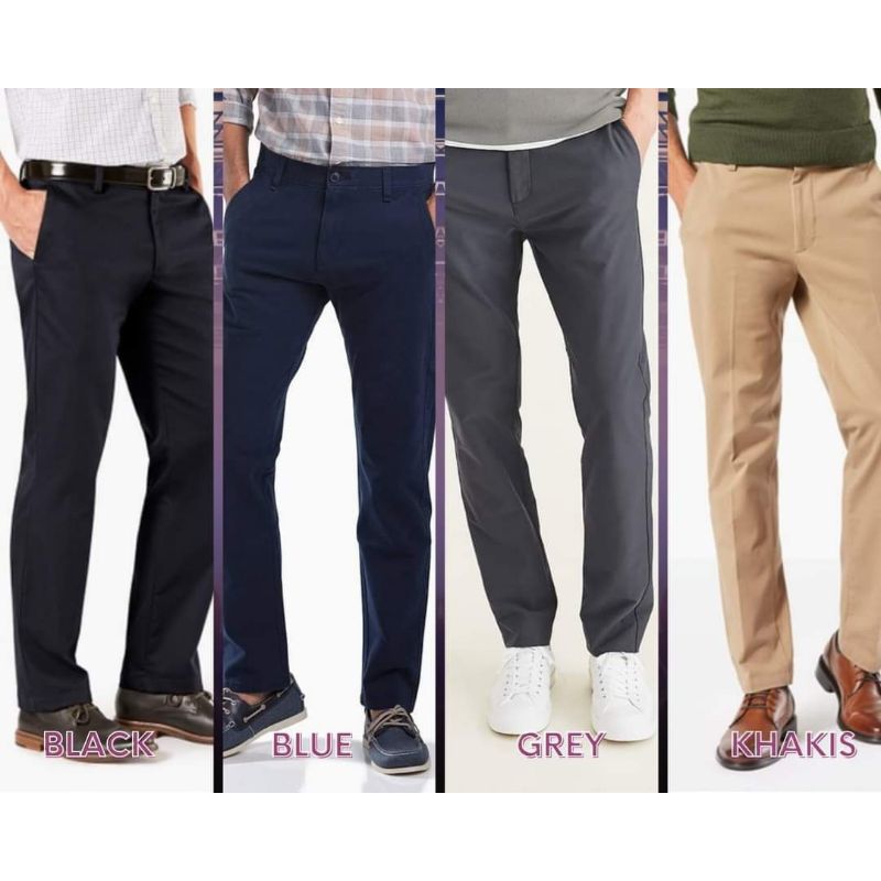 Viral slack pants 28-40 100% quality ready stock cod available | Shopee ...