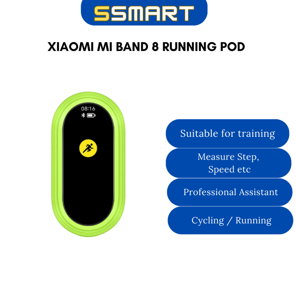 Xiaomi Mi Band 8 Running Pod | Count step / speed | Works with apps ...