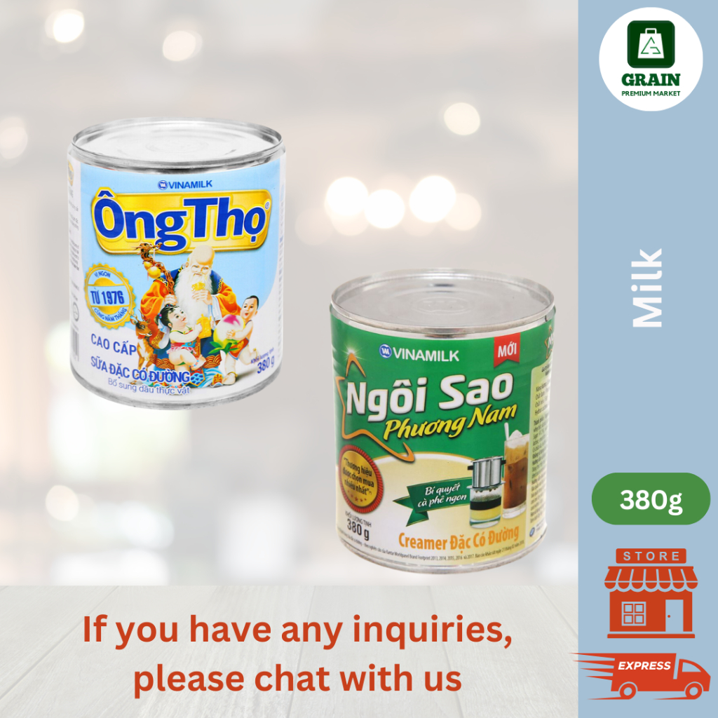 [Halal] VINAMILK Vietnam Sweetened Condensed Milk 380G - Sua Dac Co ...