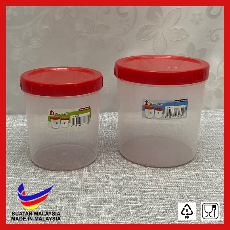 Plastic Round Container/ Transparent Container/ Twist-Lock Container ...