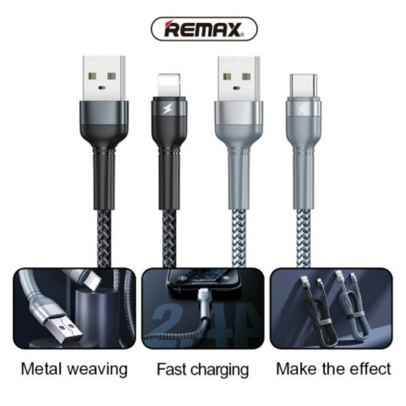 🔥Ready Stock🔥Remax Data Cable RC-124i | Shopee Malaysia