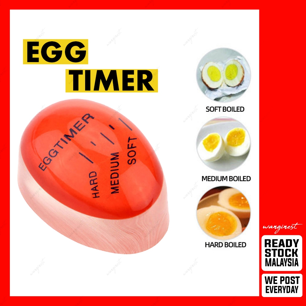 Egg cooking timer , Color changing , soft medium hard boiled egg ...