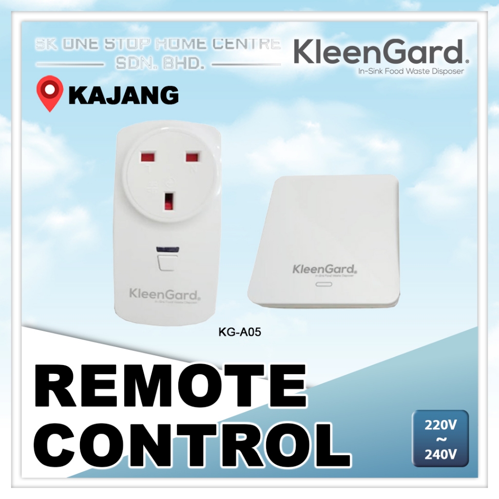 Kleengard KG-A05 Wireless Remote Control for Waste Disposal | Shopee ...