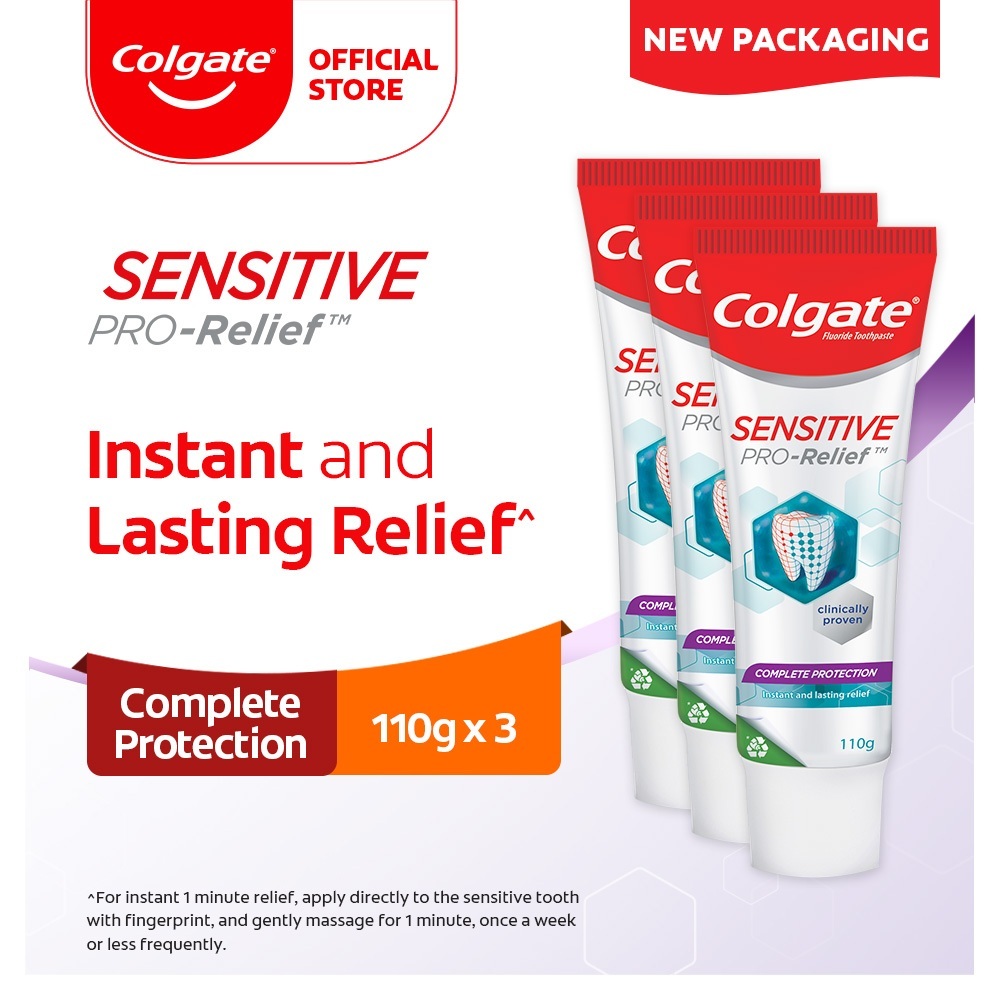 [Bundle of 3] Colgate Sensitive Pro Relief Complete Protection ...