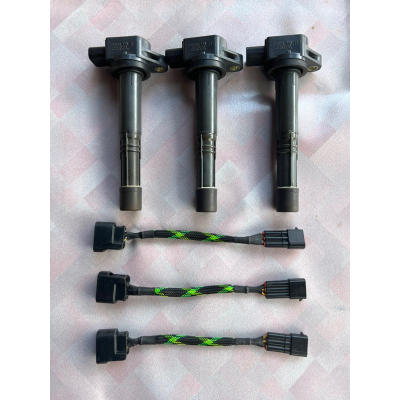 Coil Plug k20/k24 ORIGINAL siap harness kenari kelisa viva YRV/K3VE ...