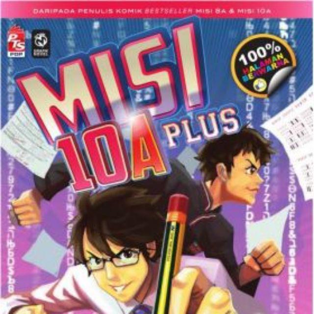 BUKU KOMIK MISI 4 Flat | 4 Flat X | 10A Plus | Tahfiz | Straight A ...