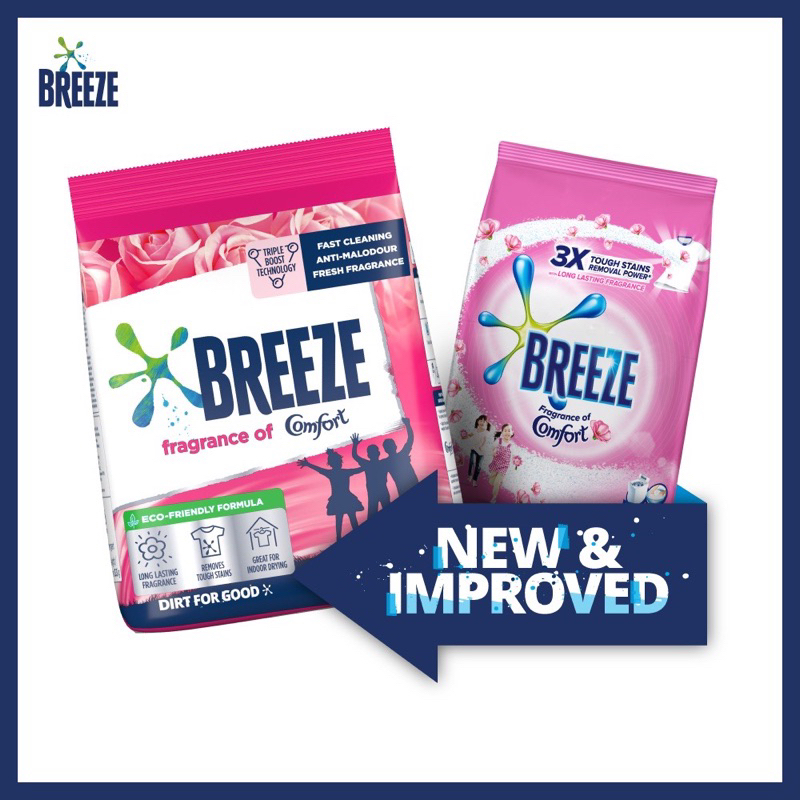 Breeze Fragrance Of Comfort Powder Detergent 2.1Kg | Shopee Malaysia