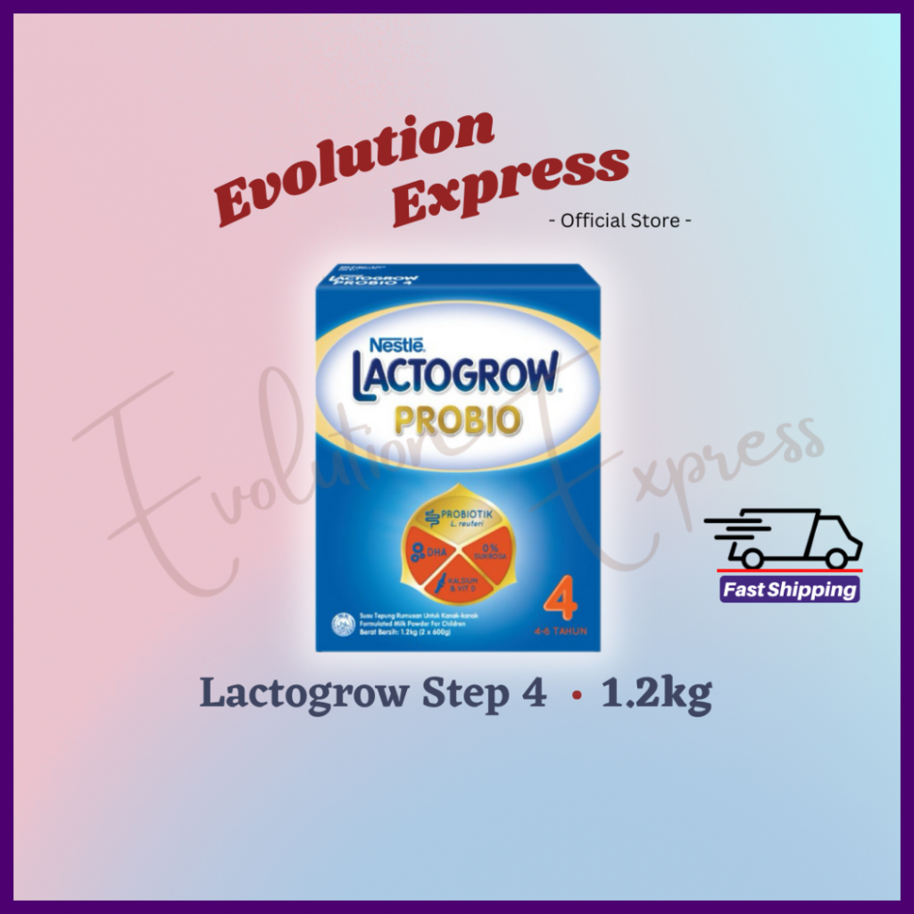 Nestle Lactogrow Probio Step 4 Milk Formula (1.2kg) - Exp: 02/2026 ...