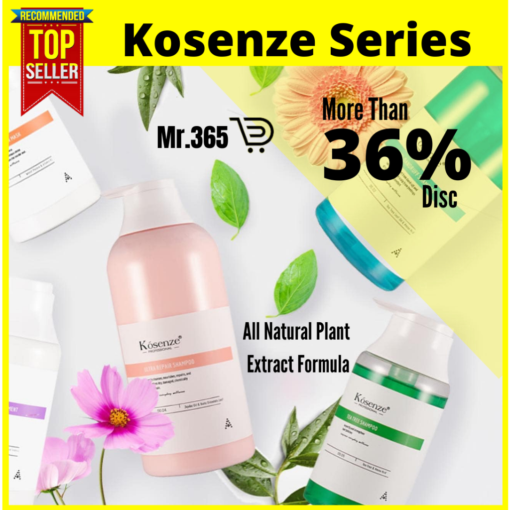 Kosenze Japan Shampoo/Treatment/Mask 1000ml/300ml 无硅油洗发水 发膜 Syampu ...