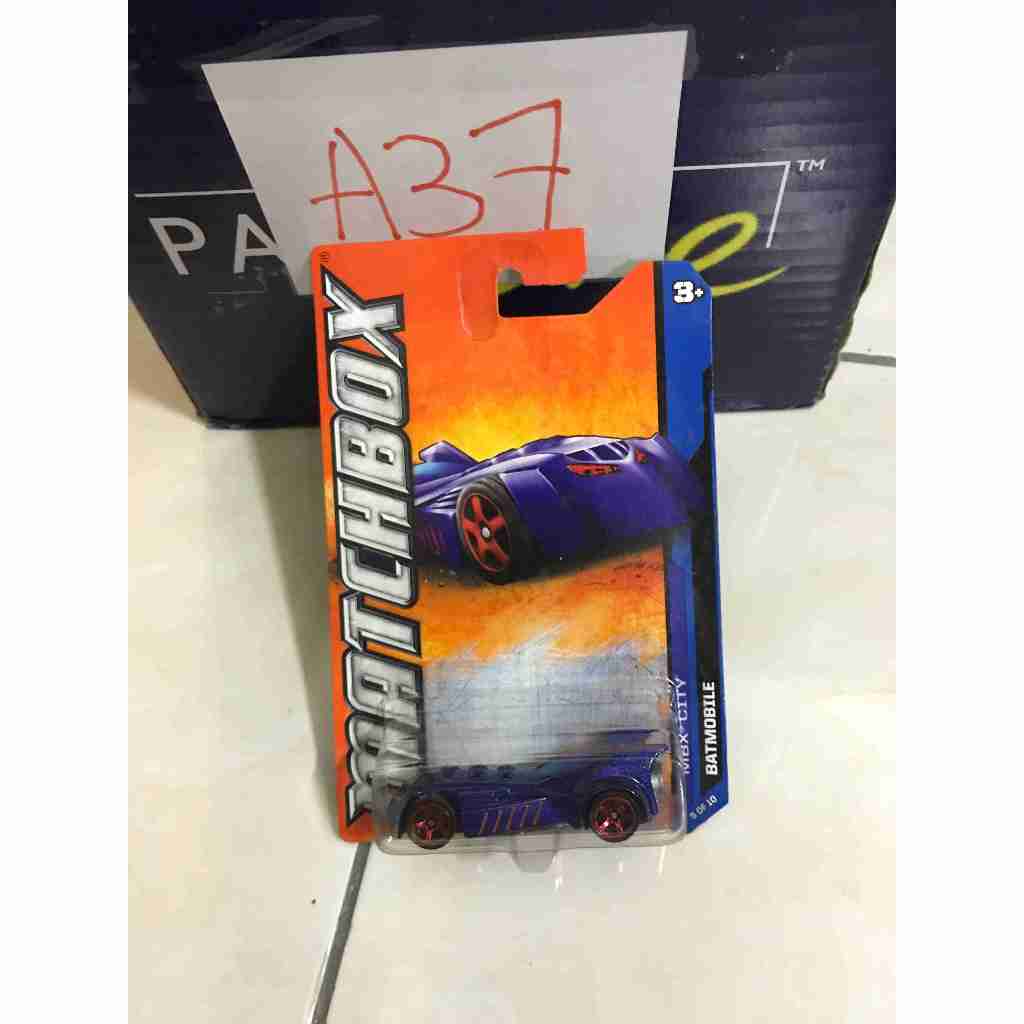 Mattel Matchbox Batman Batmobile BLUE Price for 1 (A37) | Shopee Malaysia