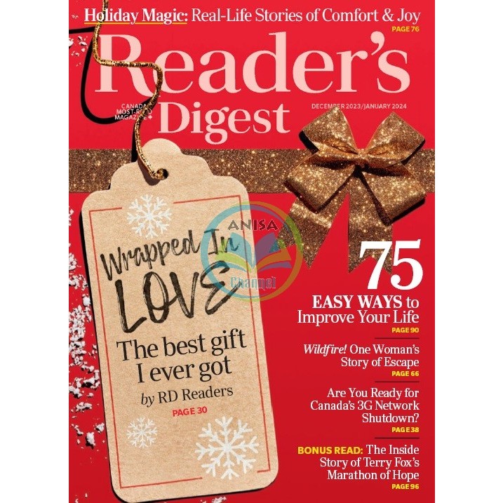 [eMagazine/PDF] Reader’s Digest Canada - December 2023-January 2024 | Shopee Malaysia
