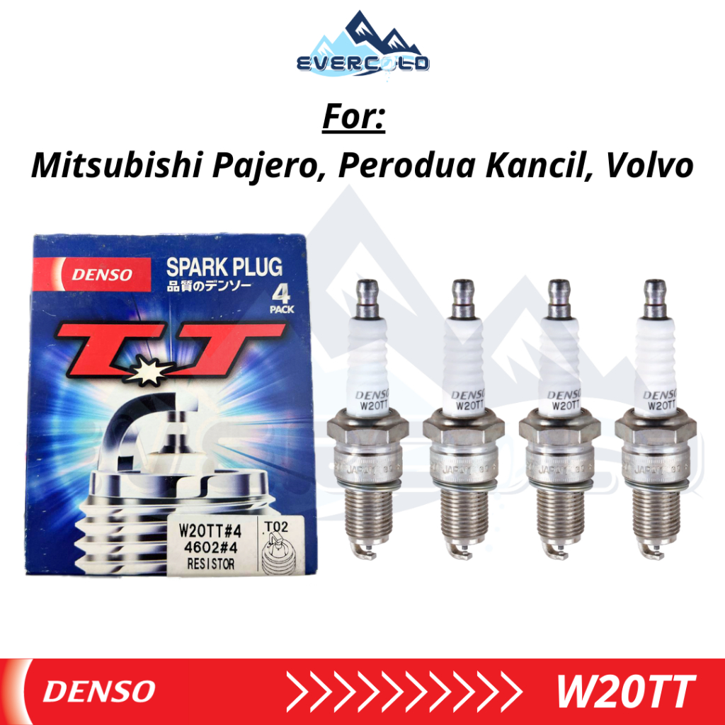 DENSO NICKEL TT W20TT Plug - 267700-6311 For Mitsubishi Pajero/ Perodua ...