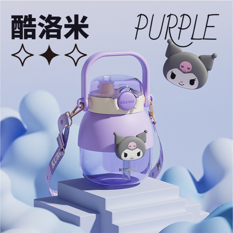 Sanrio 520ML Tritan Hello kitty Kuromi Melody Buzz Lightyear Lotso ...