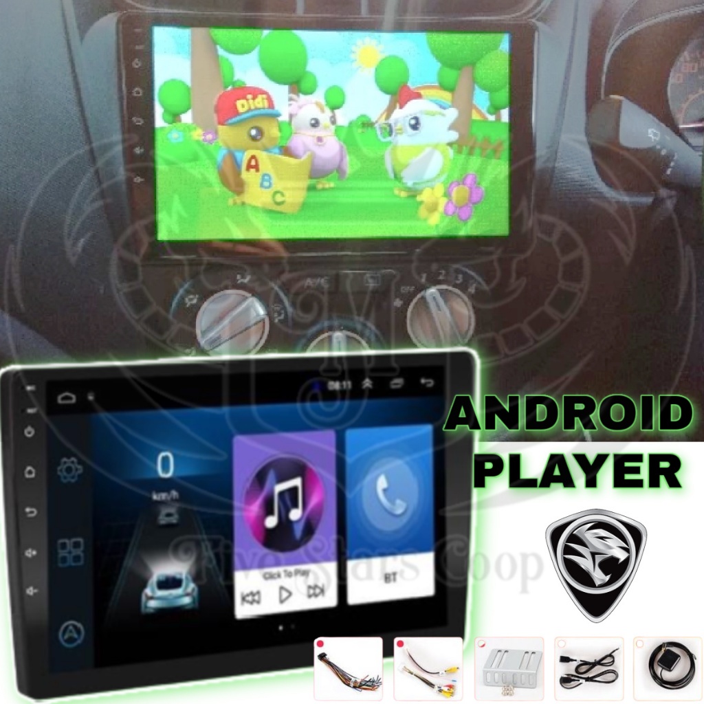 (free CAMERA) 2+16G Android Player Proton 9” 10” OEM Casing Plug Play ...