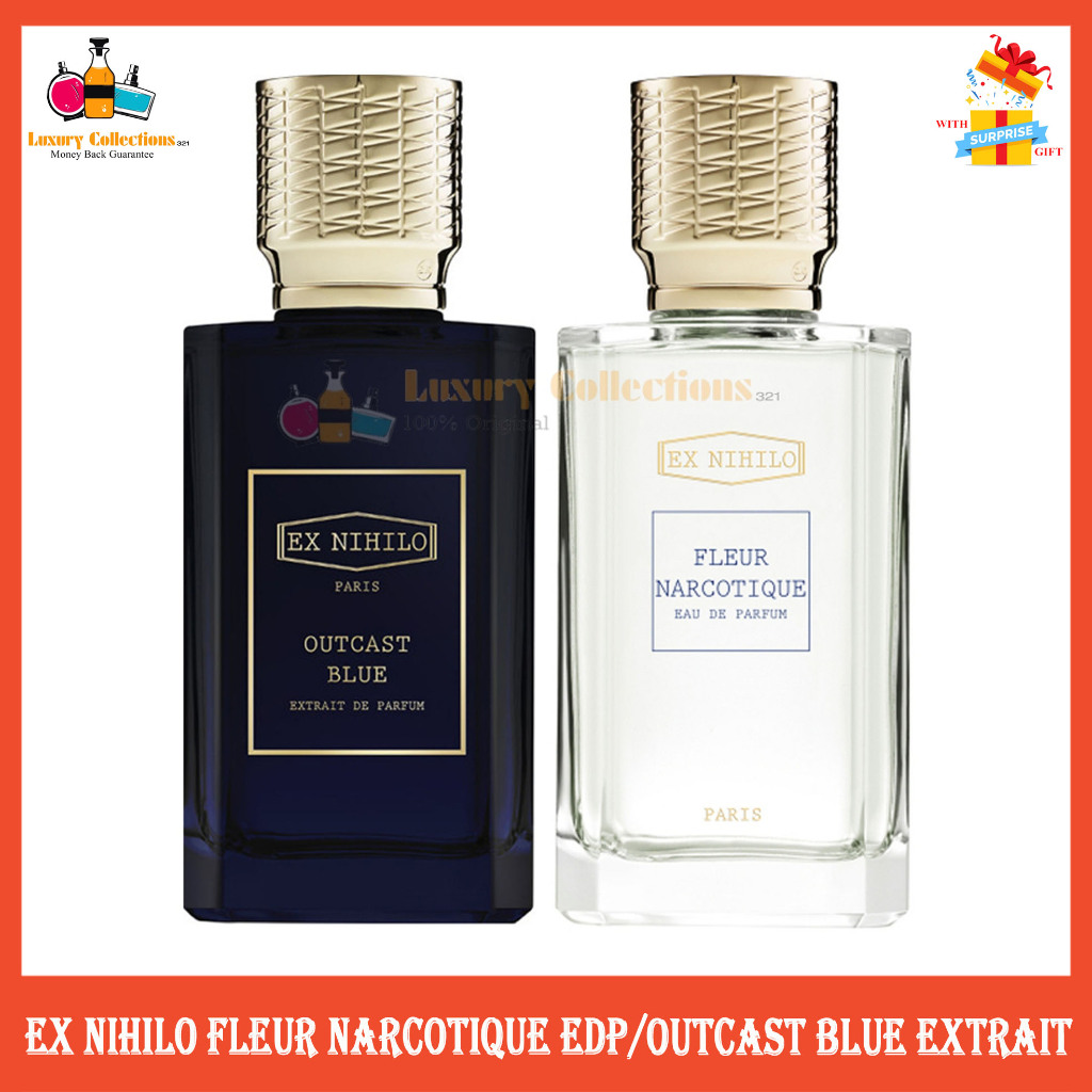 💯% Ex Nihilo Fleur Narcotique EDP / Outcast Blue Extrait de Parfum 100ml for Women & Men ...