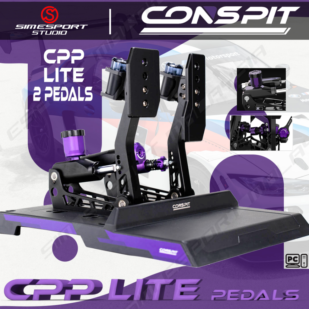 SIM RACING PEDALS | CONSPIT CPP Lite Pedals | Shopee Malaysia