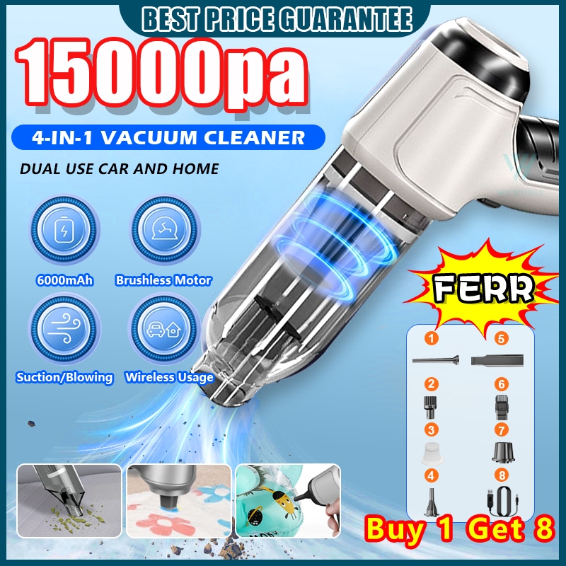 Mini Vacuum Cleaner Car Vacuum Cordless Vacuum Cleaner Portable ...
