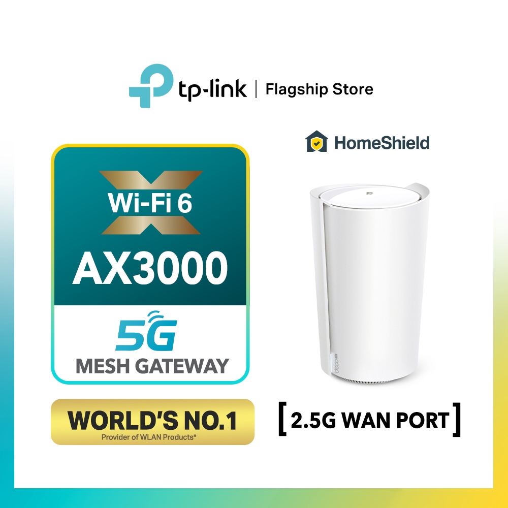 TP-Link Deco X50-5G AX3000 5G Whole Home Mesh Modem WiFi 6 System with ...