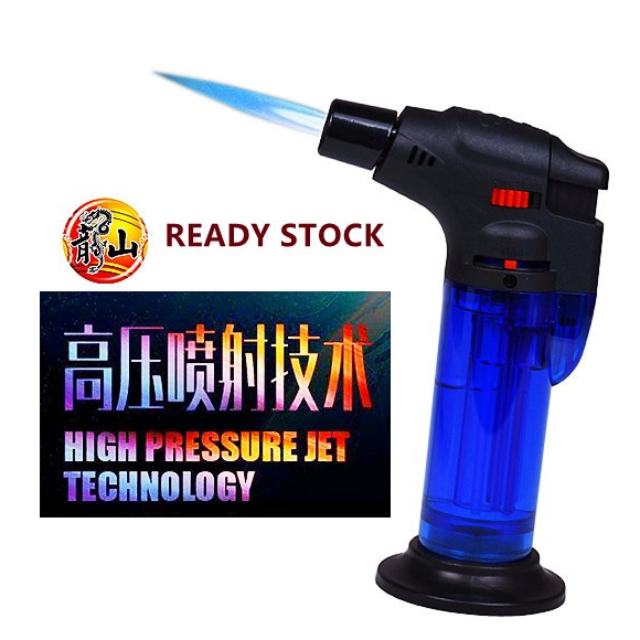 LIGHTER 】Windproof Jet Flame Lighter 🔥Ready stock🔥 大支防风打火机 Refillable ...