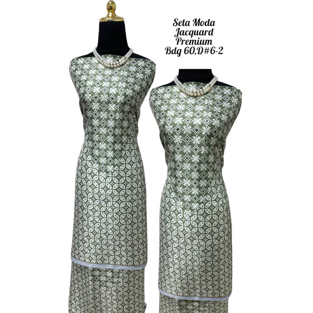 Kain Pasang Jacquard Silk Premium Jacquard Seta Moda Bidang 60 Kain ...