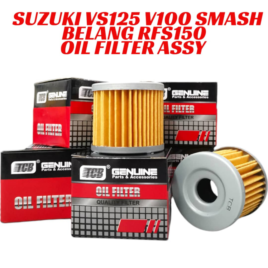 Suzuki VS125 V100 SMASH BELANG Benelli RFS150 Oil Filter Assy Penapis ...