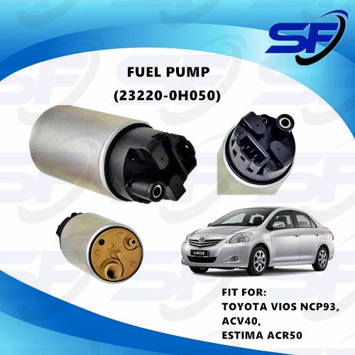💯TOYOTA VIOS NCP93,ACV40,ESTIMA ACR50 FUEL PUMP UNIT (23220-0H050 ...