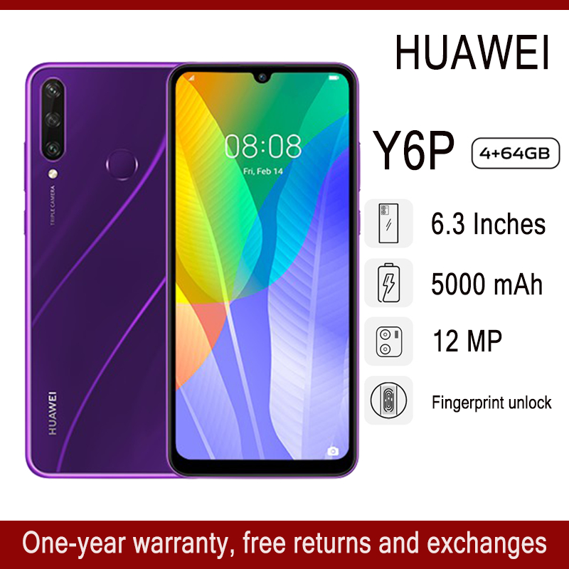 ORIGINAL HUAWEI Y6p (4GB RAM/ 64GB ROM) Smartphone 1 Year Warranty ...