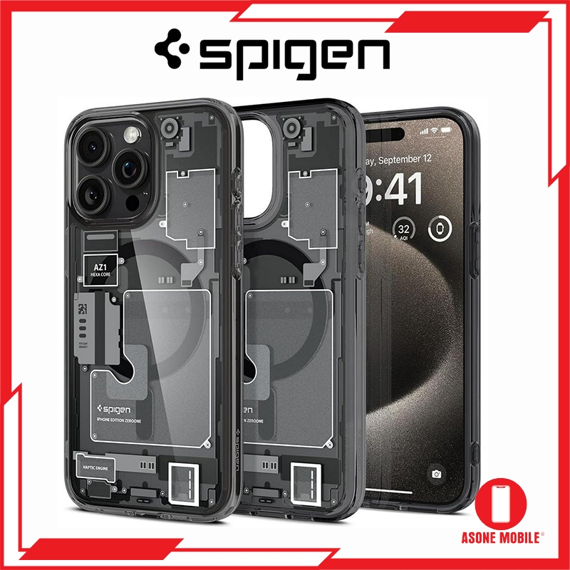 Spigen Magnetic Ultra Hybrid MagFit Zero One iPhone 15 Pro / Pro Max ...