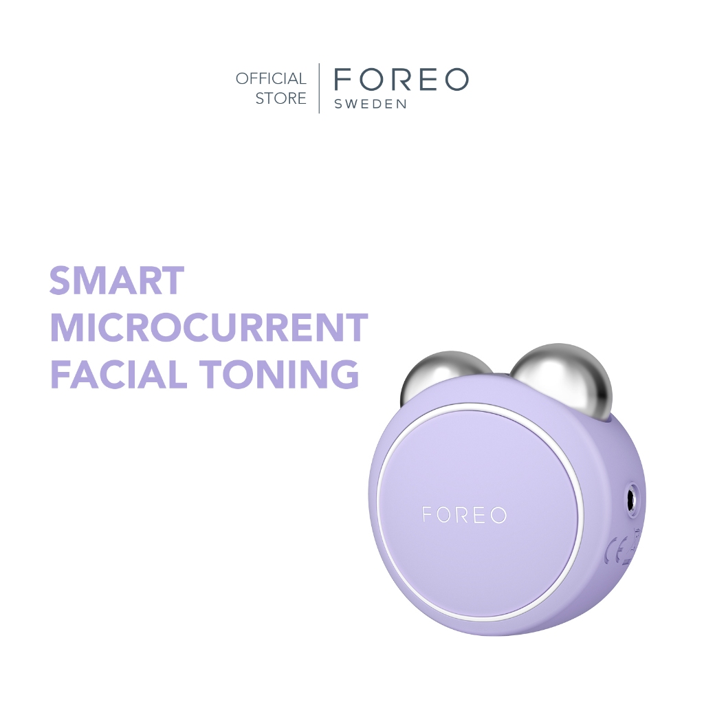 FOREO BEAR Mini Microcurrent Facial Device - Face Sculpting Tool ...