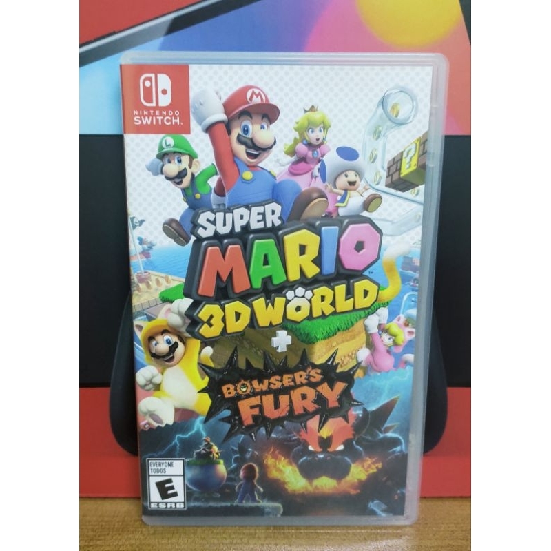 super Mario 3d world bowser's fury Nintendo switch game used (English ...