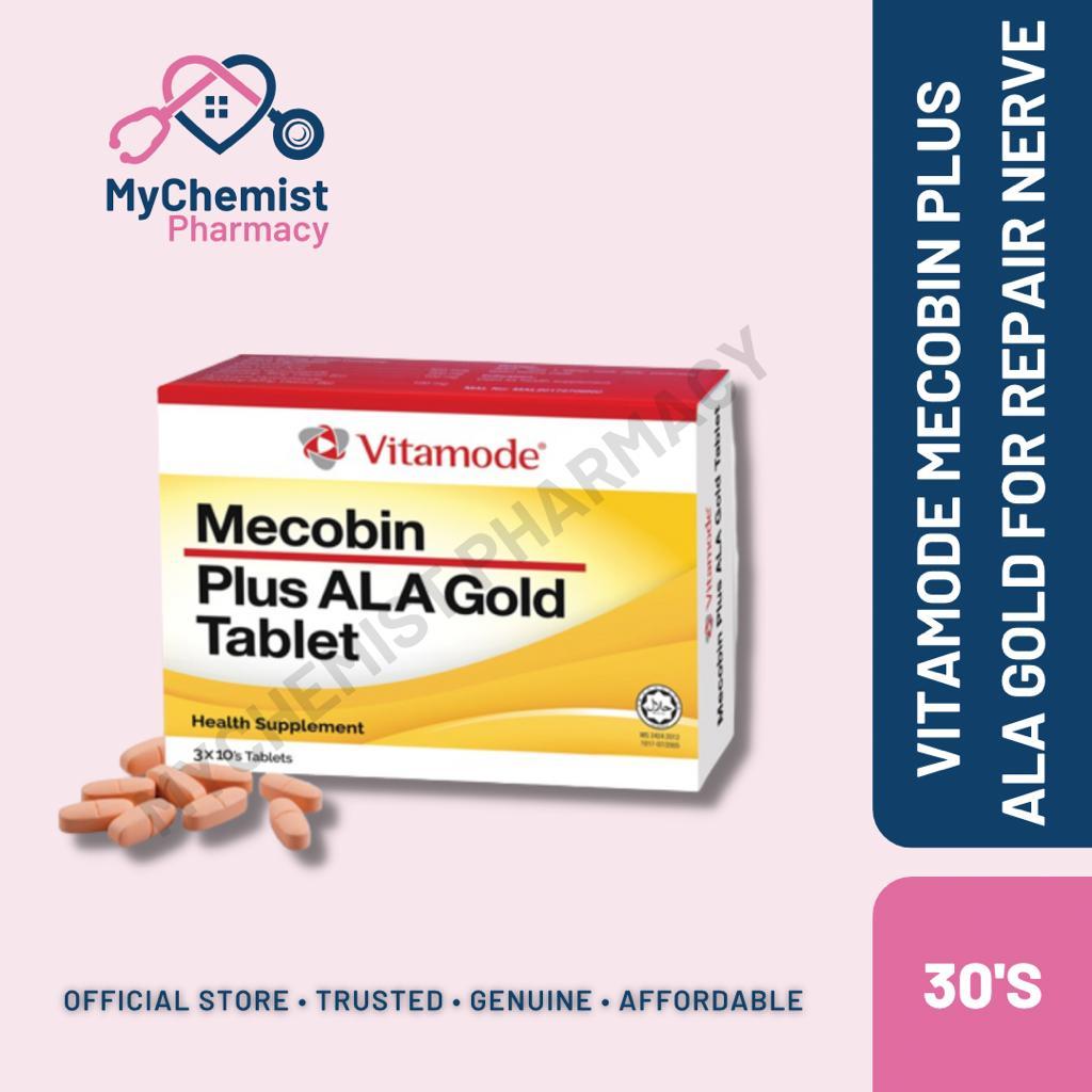 Vitamode Mecobin Plus ALA Gold Tablet 30's for Neuropathy & Numbness ...