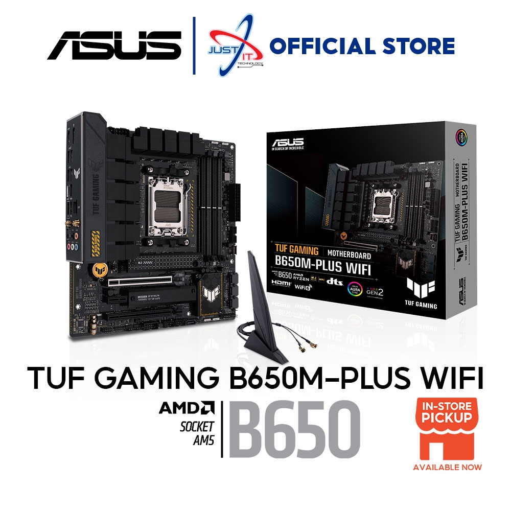 ASUS TUF GAMING B650M-PLUS WiFi DDR5 AM5 Gaming Motherboard Combo Deal ...