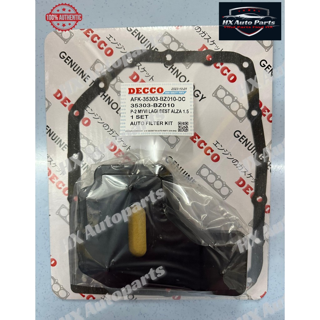 GENUINE DECCO AUTO TRANSMISSION FILTER [35303-BZ010] PERODUA MYVI/AXIA ...