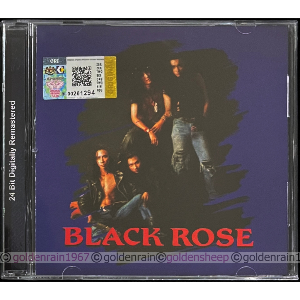 BLACK ROSE - 1st Album (Penantian) 2022 SONY MUSIC 24 Bit Digitally ...