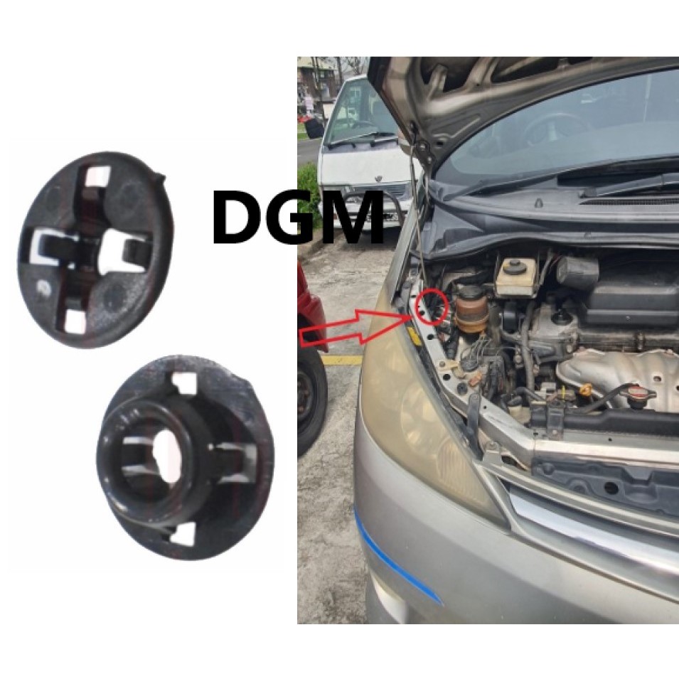 100% ORIGINAL TOYOTA ESTIMA ACR30 MCR30 2000-2007Y FRONT BONNET STAND ...