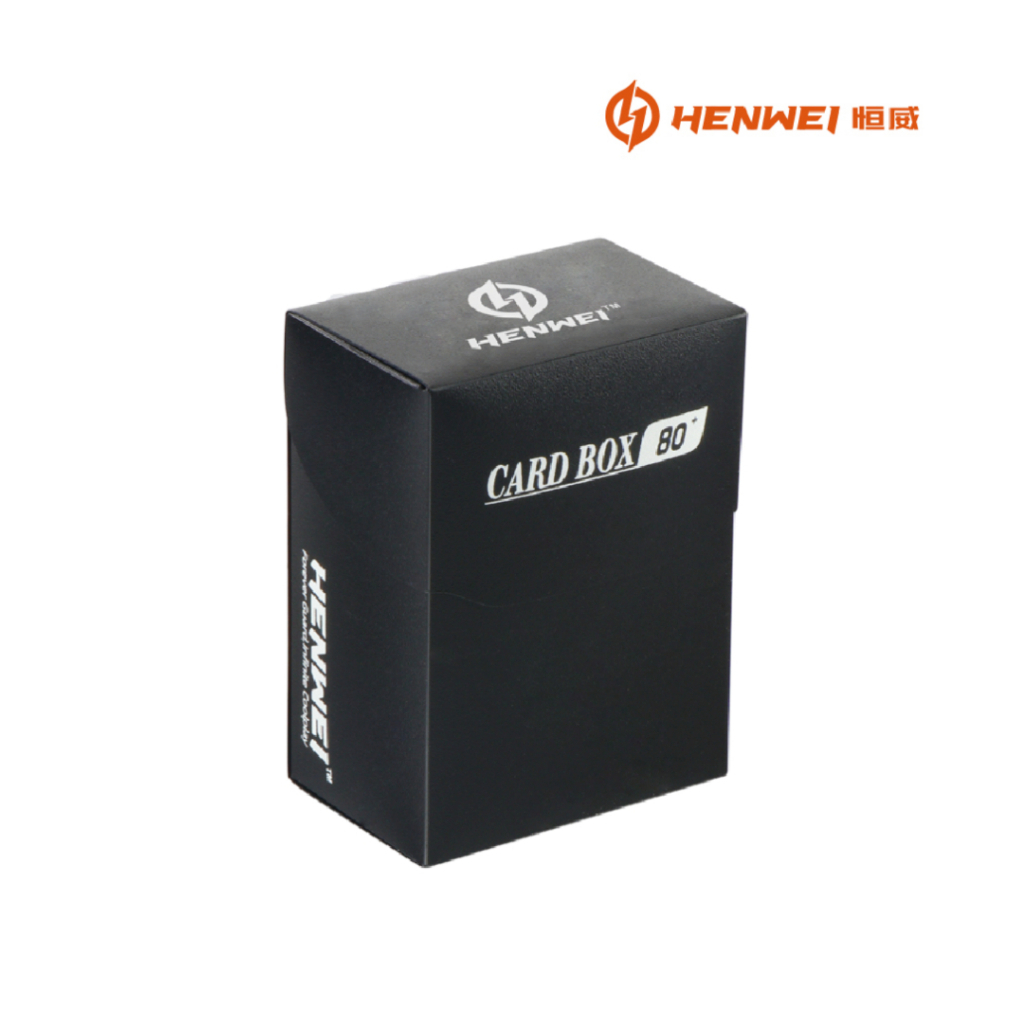 HENWEI Deck Box 80+ Card Deck Box Card Storage Box Card Kotak Simpan ...
