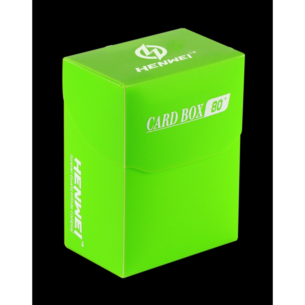 HENWEI Deck Box 80+ Card Deck Box Card Storage Box Card Kotak Simpan ...