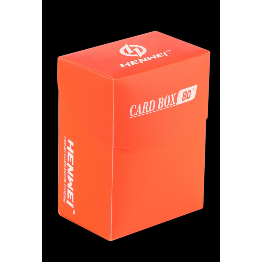 HENWEI Deck Box 80+ Card Deck Box Card Storage Box Card Kotak Simpan ...